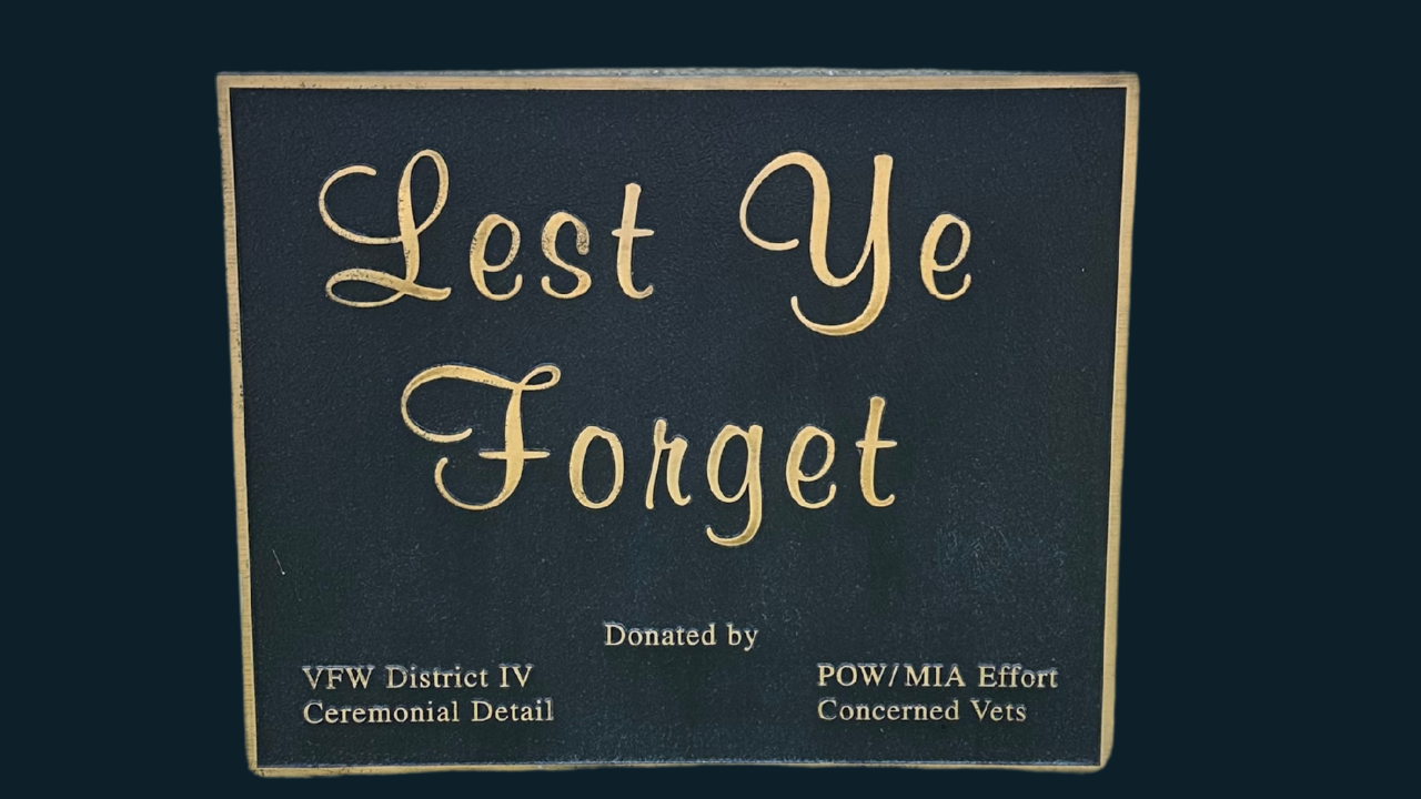 Lest Ye Forget | My Journal | The Risky Path | The Risky Path